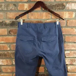 Nili Lotan | Pants & Jumpsuits | Nili Lotan Blue Cropped French ...
